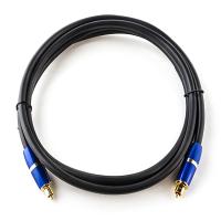 China Toslink Digital Optic Cable PVC Plated Gold Spdif Connector for Soundbar TV Player 3 Color 1M for sale