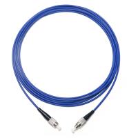 China Fiber Optic Patch Cord Single Mode Core Blue FC 1/1 OM3 For LAN WLAN Test Equipment for sale