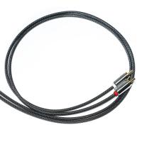 China RCA Premium Quality Digital Audio SPDIF 3.5mm knited Nylon Aluminum alloy Male to Male For VCD DVD TV  Soundbar for sale
