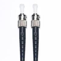 China Fiber Optic Patch Cord ST Dual-Core Dual-Mode 1/1 for WLAN LAN Connection Network for sale