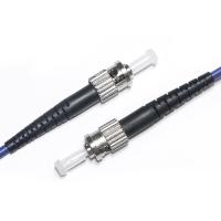 China Fiber Optic Patch Cord ST Dual-Core Dual-Mode 1/1 for WLAN LAN Connection Network for sale