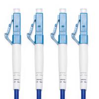 China SC LC Fiber Optic Patch Cord Multimode Dual-Core OM3 4/4 10G for Survailiance WLAN LAN for sale