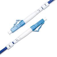 China SC LC Fiber Optic Patch Cord Multimode Dual-Core OM3 4/4 10G for Survailiance WLAN LAN for sale