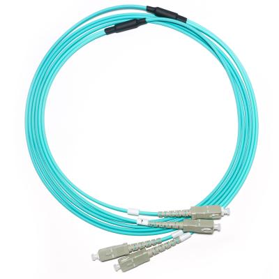China FC Fiber Optic Patch Cord OM3 Outer Diameter 2.0-3.0mm For Surveillance Camera Indoor Computer WLAN LAN for sale
