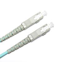 China FC Fiber Optic Patch Cord OM3 Outer Diameter 2.0-3.0mm For Surveillance Camera Indoor Computer WLAN LAN for sale
