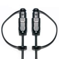 China Factory Outlet Toslink Black PVC OD4.0mm 2.2mm Core Fiber Digital Cable For Mini Player CD Soundbar for sale