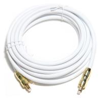 China Toslink Digital Audio Optical Fiber Cable OD5.0 Knited Rope Plated Gold Shell 1.2M For Audiophile  Outdoor Speake for sale