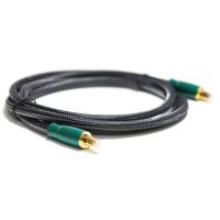 China Factory Outlet Digital Optical Audio Cable Olive Green Metal Shell With Woven Net 0.8M 1.2M for sale