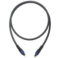 China Blue&​Toslink Digital Cable OD4.0 Optic Fiber Cable Plated PVC Cope Round Connector For CD Player Soundbar for sale