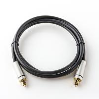 China Toslink Audio Cable with 24K Gold Plated Braided Connector and ROHS Certification for sale