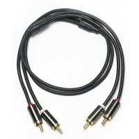 China RCA Digital Audio Cable 3.5MM PVC Plated Black Aluminum Alloy ShellQuality For Soundbar 0.5M Conector For Mini Soundbar for sale