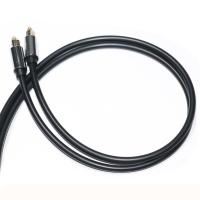 China Toslink Digital Optical Audio Cable OD5.0 Plated Alumium Alloy Shell Square Interface Cable for subwoofer 1.2M for sale