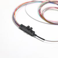 China Multimedia Fiber Optic Pathc Cord 1310nm Blue FC UPC 12 Core Ribbon Pigtail for sale