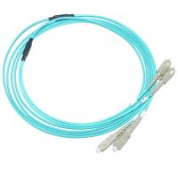 China [Factory Outlet] Optical Fiber Patch Cord SC/SC OM3 Mutiple Mode 2/2 OD 2.0/3.0mm Gigabit 10G For WLAN Net for sale