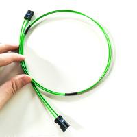 China 22cm Fiber Most Optic Loop Bypass Olive Green Cable Female Adapter For BGM Mercedes for sale