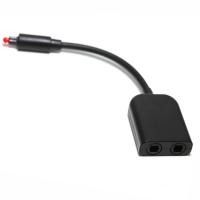 China Digital Toslink Fiber Optical Splitter 1 in 2 Out Audio Adapter Cable Signal Enhancement for sale