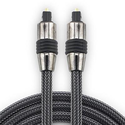 China Optical Fiber Audio Cable Toslink SPDIF Nylon Cable OD4.0 1m 2m 3m For Blu-Ray CD DVD Player Xbox 360 PS3 Mini Disc for sale