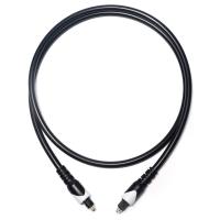 China White&Toslink Digital Cable OD4.0 Optic Fiber Cable Plated LSZH PVC Shelter Round Plug For Home Plaer CD Soundbar for sale