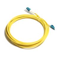 China Optical Fiber Cord Yellow Duplex Multimode OM5 2M 3M 5m 10G LC-LC For WLAN  LAN for sale