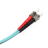 China 10G LC-ST Duplex Multimode Fiber Optic Cord OD3.0 OM3 0.8M 1.5M 2M For WLAN LAN for sale