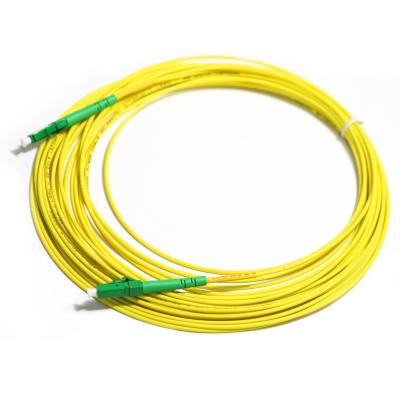 China 2 / FC 10G Single Multimode Fiber Optic Cord OM4 2M 3M For WLAN  LAN Ftth Drop Cable for sale