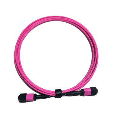China 12F MPO PC MPO PC Fiber Optic Patch Cord for sale
