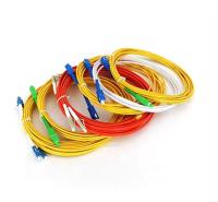 China ST- LC MultiMode Duplex OM2 62.5um Armored 3 Meter Fiber Optic Patch Cord Cable for sale