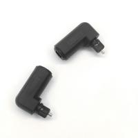 China Female To Female Optical Fiber Accessories 90 Degree Angle Adapter for sale