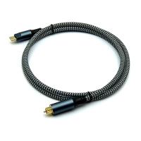 China Toslink Digital Audio Cable with Type-C Male and Gold Plated Connectors for Crystal-Clear Sound for sale