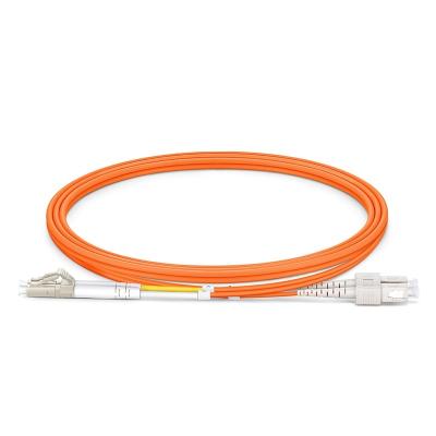 China Smooth and Connection with Simplex Plastic Optical Fiber Cable with FC ST LC SC Connectors for Telecom and Ethernet Network for sale