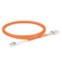 China Smooth and Connection with Simplex Plastic Optical Fiber Cable with FC ST LC SC Connectors for Telecom and Ethernet Network for sale