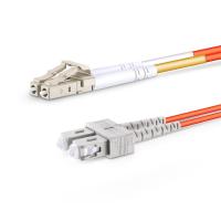 China Smooth and Connection with Simplex Plastic Optical Fiber Cable with FC ST LC SC Connectors for Telecom and Ethernet Network for sale