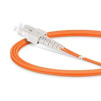 China Smooth and Connection with Simplex Plastic Optical Fiber Cable with FC ST LC SC Connectors for Telecom and Ethernet Network for sale