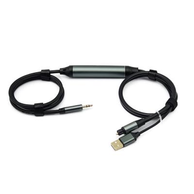 China Optical Toslink cable to 3.5mm Audio Cable for Speaker / DAC / AV Receiver for sale