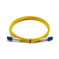 China LC-LC Duplex Fiber Patch Cable Single Mode LC/UPC to LC/UPC Optical Fiber Patch Cord for sale
