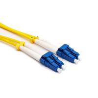 China LC-LC Duplex Fiber Patch Cable Single Mode LC/UPC to LC/UPC Optical Fiber Patch Cord for sale