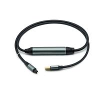 China TOSLINK Optical to 3.5mm AUX Audio Cable Unidirectional Digital to Analog Converter Support 24-bit/192KHz for Music, Gaming, TV for sale