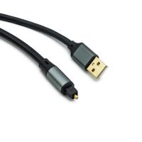China TOSLINK Optical to 3.5mm AUX Audio Cable Unidirectional Digital to Analog Converter Support 24-bit/192KHz for Music, Gaming, TV for sale