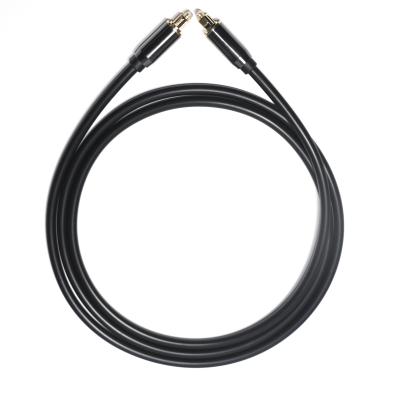 China Outlet Toslink Digital Optical Audio Cable SPDIF Ultra-Thin PVC Cable with Gold-Plated Connector for sale