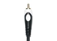 China Double Head 2rca Audio Cable , TV DVD Digital 3.5 Mm Audio Cable for sale