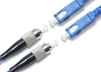 China SC-FC Single Mode 2mm Fiber Optic Patch Cord For FTTB FTTX for sale