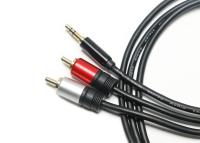 China Metal Shell 3.5 Mm Jack To Optical Cable , 2 In 1 Headphone Optical Cable for sale