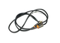 China Black 0.92 Meters Optical Digital Audio Cable , 3.5mm Metal PVC Car Speaker Cable for sale