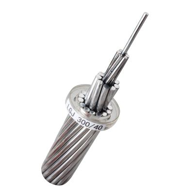 China ASTM B231 CCC Certified ACSR Conductor Overhead Line Round Wire 6 AWG to 556.5 MCM for sale