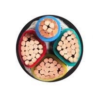 China Multi Core PVC Insulated Electrical Cable 4x2.5mm² 0.6/1kV Rated Voltage Flame Retardant for sale
