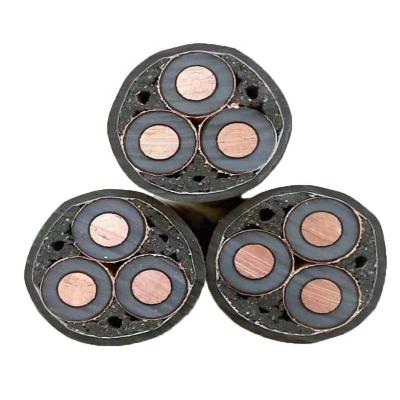 China 16mm 3 Core 11kV XLPE Insulated Power Cable YJV for Industrial Transmission for sale