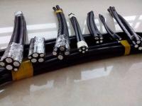 China XLPE Insulated ABC Aerial Bundled Cable 4x50mm2 Overhead Power Transmission for sale