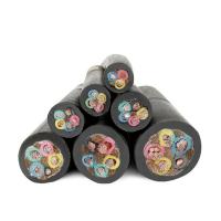 China 5 Core Round Soft Rubber Electric Power Cable For 2.5mm*5 Cables for sale