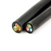 China 450/750V 4x90mm2 Flame Retardant Rubber Sheathed Flexible Copper Cable for Industrial Use for sale