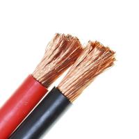 China 240mm Flexible Copper Welding Cable Heat Resistant Rubber Sheath Multi Strand Thin Copper Wire for sale